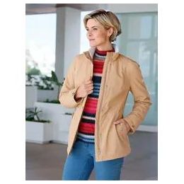 Softshelljacke Casual Looks, Damen, Gr. 25, braun (camel), 94% Polyester, 6% Elasthan, Teddyfleece:100% Polyester, Wattierung:100% Polyester, &Auml;rmelfutter:100% Polyester, unifarben, Jacken Softshelljacke