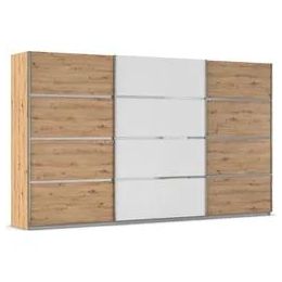 Kleiderschrank Rauch "Schwebet&uuml;renschrank OTTO ́s Choice Garderobe Schrank TOP ANGEBOT Avola", wei&szlig; (eiche artisan, alpinwei&szlig;, leisten chrom), B:360cm H:210cm T:62cm, Holzwerkstoff, Schr&auml;nke, Kleiderschrank, mit eleganten Zierleisten in Chrom, Schwarz oder Wei&szlig; MADE IN GERMANY