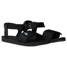 Outdoorsandale The North Face "M SKEENA SANDAL II", Damen, Gr. 45,5, grau (tnf schwarz, anthrazit grau), Textil, Schuhe Outdoorsandale, Trekkingsandale