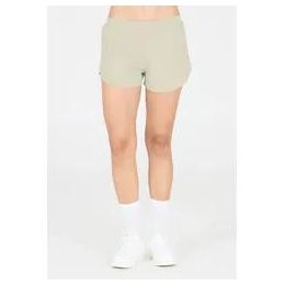 ENDURANCE ATHLECIA Shorts ATHLECIA "Alain", Damen, Gr. 34, EURO-Gr&ouml;&szlig;en, beige (hellbeige), 91% Polyester, 9% Elasthan, unifarben, kurz, Hosen Shorts, mit Quick-Dry-Funktion