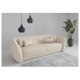 Sit & More Big-Sofa SIT & MORE "Neapel", beige (creme), B:290cm H:86cm T:121cm, 95%Polyester 5%Polyamid, Sofas, Big-Sofa