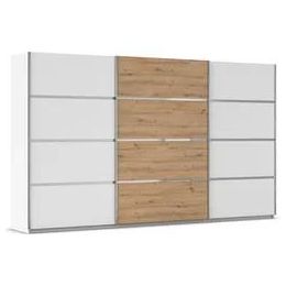Kleiderschrank Rauch "Schwebet&uuml;renschrank OTTO ́s Choice Garderobe Schrank TOP ANGEBOT Avola", wei&szlig; (alpinwei&szlig;, eiche artisan, leisten chrom), B:360cm H:210cm T:62cm, Holzwerkstoff, Schr&auml;nke, Kleiderschrank, mit eleganten Zierleisten in Chrom, Schwarz oder Wei&szlig; MADE IN GERMANY