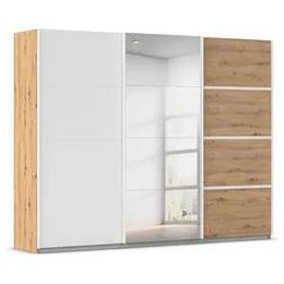 Kleiderschrank Rauch "Schwebet&uuml;renschrank OTTO ́s Choice Garderobe Schrank TOP ANGEBOT Avola", beige (eiche artisan, alpinwei&szlig;, leisten wei&szlig;), B:271cm H:229cm T:62cm, Holzwerkstoff, Schr&auml;nke, Kleiderschrank, mit eleganten Zierleisten in Chrom, Schwarz oder Wei&szlig; MADE IN GERMANY