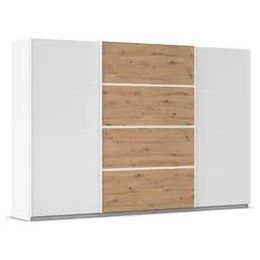 Kleiderschrank Rauch "Schwebet&uuml;renschrank OTTO ́s Choice Garderobe Schrank TOP ANGEBOT Avola", wei&szlig; (alpinwei&szlig;, eiche artisan, leisten wei&szlig;), B:315cm H:210cm T:62cm, Holzwerkstoff, Schr&auml;nke, Kleiderschrank, mit eleganten Zierleisten in Chrom, Schwarz oder Wei&szlig; MADE IN GERMANY