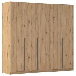 Dreht&uuml;renschrank OTTO HOME "Kleiderschrank Schrank Garderobe AGORDO TOPSELLER Schlafzimmer", braun (eiche artisan), B:226cm H:229cm T:54cm, Holzwerkstoff, Schr&auml;nke, Dreht&uuml;renschrank, durchdachte Innenausstattung, in 8 Breiten und 2 H&ouml;hen MADE IN GERMANY, Topseller