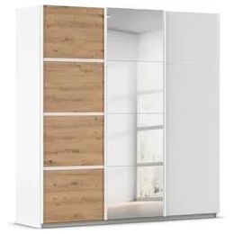 Kleiderschrank Rauch "Schwebet&uuml;renschrank OTTO ́s Choice Garderobe Schrank TOP ANGEBOT Avola", wei&szlig; (alpinwei&szlig;, eiche artisan, leisten wei&szlig;), B:203cm H:210cm T:62cm, Holzwerkstoff, Schr&auml;nke, Kleiderschrank, mit eleganten Zierleisten in Chrom, Schwarz oder Wei&szlig; MADE IN GERMANY
