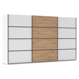 Kleiderschrank Rauch "Schwebet&uuml;renschrank OTTO ́s Choice Garderobe Schrank TOP ANGEBOT Avola", wei&szlig; (alpinwei&szlig;, eiche artisan, leisten graumetallic), B:360cm H:229cm T:62cm, Holzwerkstoff, Schr&auml;nke, Kleiderschrank, mit eleganten Zierleisten in Chrom, Schwarz oder Wei&szlig; MADE IN GERMANY