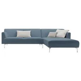 Ecksofa "CR.446 Designsofa mit erstklassigem Sitzkomfort zum Wohlf&uuml;hlen", blau (blaugrau oskar), B:296cm H:82cm T:179cm, CREATION BY ROLF BENZ, Sofas, Ecksofa, in minimalistischer, schwereloser Optik, Breite 296 cm