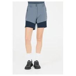 Shorts WHISTLER "LALA", Damen, Gr. 44, EURO-Gr&ouml;&szlig;en, blau (frostblau), 92% Polyester, 8% Elasthan, mehrfarbig, kurz, Hosen Shorts, mit extra komfortablem Funktionsstretch