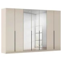 Dreht&uuml;renschrank OTTO HOME "Kleiderschrank Kleiderschr&auml;nke Schrank Garderobe AGORDO mit Glasfront", beige (beige, glas beige (champagner)), B:315cm H:229cm T:54cm, Holzwerkstoff, Schr&auml;nke, Dreht&uuml;renschrank, durchdachte Innenausstattung, in 8 Breiten und 2 H&ouml;hen MADE IN GERMANY