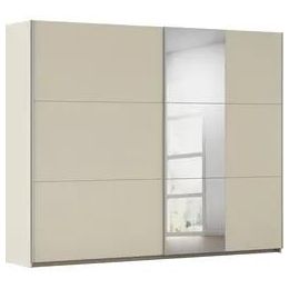 Schwebet&uuml;renschrank Rauch "Kleiderschrank Schrank Garderobe TOPSELLER AURELIO", beige (beige (champagner)), B:261cm H:210cm T:59cm, Holzwerkstoff, Schr&auml;nke, Schwebet&uuml;renschrank, zeitloses Design, viele Farben, Breiten 175/218/261 cm MADE IN GERMANY, Topseller