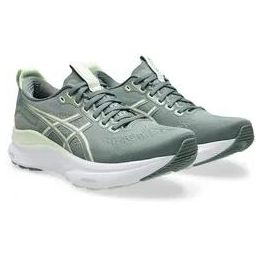 Laufschuh asics "GEL-KAYANO 32", Damen, Gr. 38, gr&uuml;n (monument blau, whisper gr&uuml;n), Textil, Schuhe Laufschuh, f&uuml;r mehr Stabilit&auml;t