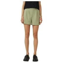 Shorts QS, Damen, Gr. 36, N-Gr, gr&uuml;n (khaki), Web, Obermaterial: 95% Polyester, 5% Elasthan, unifarben, extrakurz, Hosen Shorts, Sommerhose mit Stretch