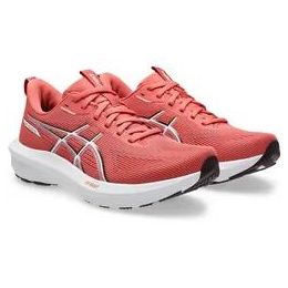 Laufschuh asics "GT-1000 14", Damen, Gr. 38, rosa (schwarz pink clay, schwarz currant), Textil, Schuhe Laufschuh, f&uuml;r mehr Stabilit&auml;t