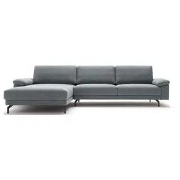 Ecksofa "CR.450 elegantes Designsofa mit hohem Sitzkomfort", blau (wasserblau, steingrau), B:274cm H:95cm T:178cm, CREATION BY ROLF BENZ, Sofas, Ecksofa