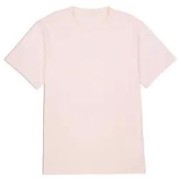 T-Shirt Converse "EMBROIDERED STAR CHEVRON TEE", Damen, Gr. XL, rosa (pale petal), Single Jersey, Obermaterial: 100% Baumwolle, regular fit, Rundhals, normaler Saum, Shirts T-Shirt