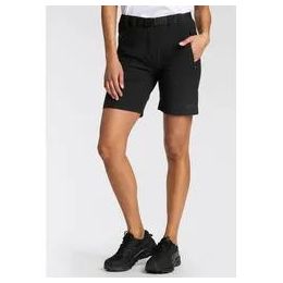 Trekkingshorts CMP, Damen, Gr. 46, N-Gr, schwarz (nero), Obermaterial: 89% Polyester, 11% Elasthan, Hosen, sportlicher Schnitt, f&uuml;r Wanderungen, sportlicher Stil