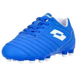 Fu&szlig;ballschuh Lotto "Stadio 700 AGM JR", M&auml;dchen, Gr. 31, blau (blau, wei&szlig;), Polyurethane, Schuhe Fu&szlig;ballschuh, mit innovativer Technologie f&uuml;r Kunstrasen