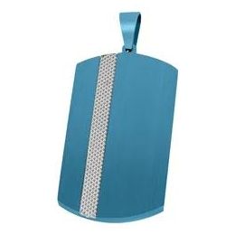 Adelia&acute;s Kettenanh&auml;nger ADELIA ́S "moderner Schmuck Anh&auml;nger aus Edelstahl", blau, Schmuckanh&auml;nger, Damen, Edelstahl, Kettenanh&auml;nger
