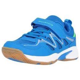 Indoorschuh Endurance "Tasi", Kinder, Gr. 28, blau (blau, wei&szlig;), Kunstfaser, Polyurethane, Schuhe, mit praktischer Hallensohle und einfachem Verschluss