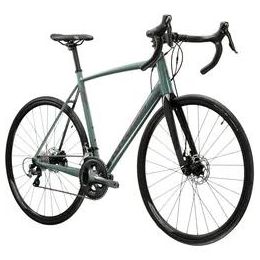 Rennrad KROSS "Vento 4.0" Gr. 56, gr&uuml;n (gr&uuml;n, schwarz), Fahrr&auml;der, Herren, 56cm, 28 Zoll (71,12cm) hinten: 28 Zoll (71,12cm)