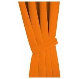 Raffhalter WIRTH "DIM OUT" Gr. 1, orange, B:60cm H:6cm, Polyester, Raffhalter