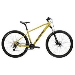 Mountainbike KROSS "Hexagon 3.0" Gr. 43, braun (braun, schwarz), Fahrr&auml;der, Herren, 43cm, 29 Zoll (73,66cm) hinten: 29 Zoll (73,66cm)
