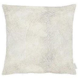 Dekokissen Apelt "5470", beige (natur), B:40cm L:40cm, Obermaterial: 75% Polyester, 25% Baumwolle, Dekokissen_Sitzkissen_Kissenh&uuml;llen