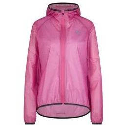 Regenjacke Ziener "NATINA-Z", Herren, Gr. 34, pink (magenta), Obermaterial: 53% Polyester, 47% Polyurethan, Jacken Regenjacke