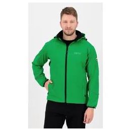 Softshelljacke DEPROC ACTIVE "NIGEL PEAK Men", Herren, Gr. XXL (56), gr&uuml;n, 96% Polyester; 4% Elastan, mit Gummizug, Jacken Softshelljacke, auch in Gro&szlig;en Gr&ouml;&szlig;en erh&auml;ltlich