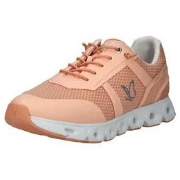 Sneaker Caprice "Caprice Sneaker Textil", Damen, Gr. 39, orange (peach), Textil, Schuhe Sneaker