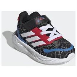Sneaker Adidas SPORTSWEAR "Adidas X MARVEL SPIDER-MAN RUNFALCON KIDS", M&auml;dchen, Gr. 23, bunt (core schwarz, ftwr wei&szlig;, pure ruby), Synthetik, Textil, Schuhe Sneaker, f&uuml;r Kinder