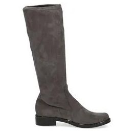 Stiefel Caprice "Caprice Stiefel Lederimitat", Damen, Gr. 38,5, grau (dunkelgrau), Lederimitat, Schuhe Stiefel