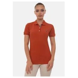 Poloshirt SIR RAYMOND TAILOR "Angie", Damen, Gr. L, orange, 100% Baumwolle, unifarben, normal, ohne Ausschnitt, Shirts, in klassischem Design
