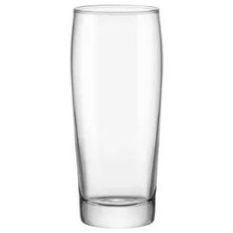 Bierglas Van Well "Willybecher", transparent, B:6,5cm H:14,3cm &Oslash;:6,5cm, Glas, Trinkgef&auml;&szlig;e, 0,25 L, geeicht, sp&uuml;lmaschinenfest, Gastronomiequalit&auml;t, 12-tlg.
