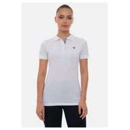 Poloshirt SIR RAYMOND TAILOR "Angie", Damen, Gr. M, wei&szlig;, 100% Baumwolle, unifarben, normal, ohne Ausschnitt, Shirts, in klassischem Design