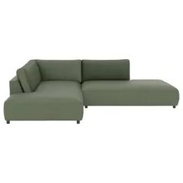 Ecksofa Musterring "Lucia", gr&uuml;n (turtle), B:304cm H:81cm T:224cm, 100% Polyester, Sofas, Ecksofa, mit gro&szlig;em Longchair, verschiedene Farben, B304 x T224 cm