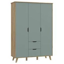 FORTE "Vankka, OTTOs Choice, Kleiderschrank, viel Stauraum," B/H/T ca.140x200x52cm, Made in Europe,mit Einlegeb&ouml;den+Kleiderstange+Schubladen,grifflos