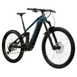 E-Bike KROSS "KROSS E-MTB Grist Boost 2.0 630 29" t&uuml;rkis 12 G&auml;nge" Gr. 46, blau (t&uuml;rkis, schwarz), Elektrofahrr&auml;der, Herren, 46cm, 29 Zoll (73,66cm), Pedelec, Elektrofahrrad f&uuml;r Damen und Herren, MTB