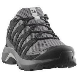Wanderschuh Salomon "X-ADVENTURE RECON", Herren, Gr. 42,5, castlerock, phantom, alloy, Leder, Textil, Schuhe Wanderschuh, wasserdicht