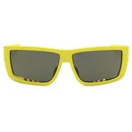 Sonnenbrille Plein Sport "Fearless", Herren, gelb (0209, schwarz, gelb), Sonnenbrillen Sonnenbrille