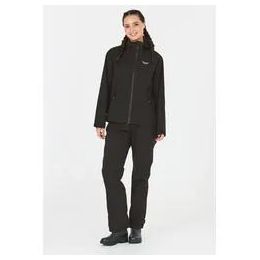 Regenhose WEATHER REPORT "Gust", Damen, Gr. 46, EURO-Gr&ouml;&szlig;en, schwarz, 100% Polyester, unifarben, lang, Hosen Regenhose, mit 10.000 mm Wassers&auml;ule