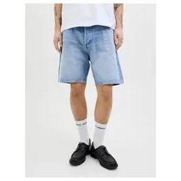 Jack & Jones Relaxshorts JACK & JONES "JJITONY JJORIGINAL SHORTS SBD 210 SN", Herren, Gr. XS, N-Gr, blau denim pack:sbd 920, Web, Obermaterial: 100% Baumwolle, unifarben, relaxed fit kniefrei, Hosen, im Five-Pocket Style