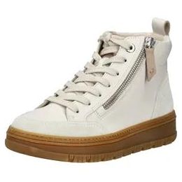 Sneaker Paul Green "Paul Green Sneaker Leder", Damen, Gr. 38, wei&szlig;, Leder, Schuhe Sneaker