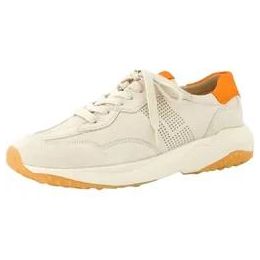 Sneaker Paul Green "Paul Green Sneaker Leder", Damen, Gr. 40, beige, Leder, Schuhe Sneaker
