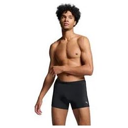 Badepants Puma "Puma SWIM MEN CLASSIC SWIM TRUNK", Herren, Gr. M, N-Gr, schwarz, Web, Obermaterial: 78% Polyester, 22% Elasthan, unifarben, Badehosen, Brandingdetails