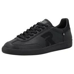 Sneaker Rieker SPORT "San Diego Swing2GO", Herren, Gr. 45, schwarz (schwarz uni), Leder, Schuhe Sneaker, Retro-Sneaker aus der neuen Christoph Kramer Kollektion