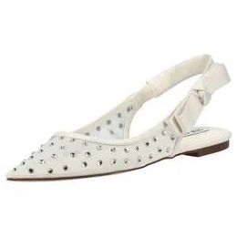 Ballerina Steve Madden "Steve Madden Ballerinas Textil", Damen, Gr. 38, beige (ivory), Textil, Schuhe Ballerina