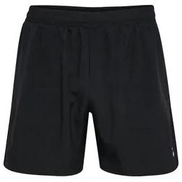 Trainingsshorts Hummel "HMLPULSE WORKOUT SHORTS", Damen, Gr. XXL (44), N-Gr, schwarz, Obermaterial: 100% Polyester, Hosen, aus gewebtem Stoff, mit elastischem Bund, sportlicher Stil