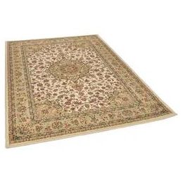 Teppich Theko "Hamadan 359", beige, B:50cm H:10mm L:80cm, Polypropylen, Teppiche, Teppich, Kurzflor, Orient-Optik, auch als L&auml;ufer